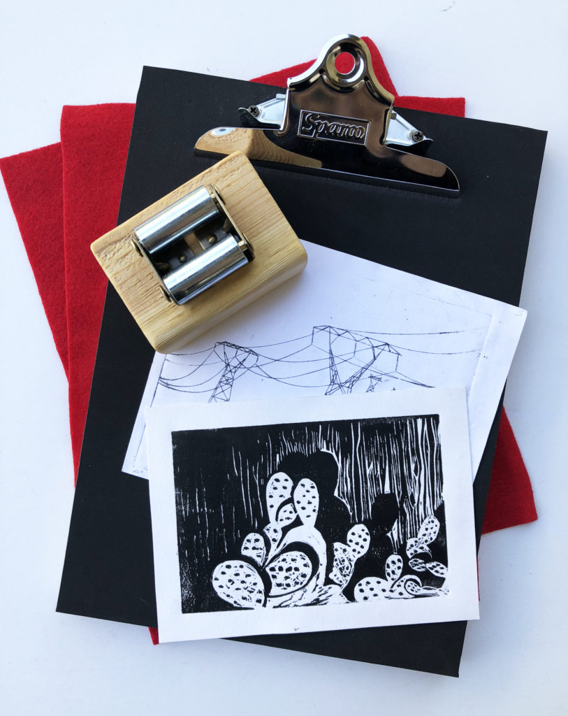 Pocket Printmaking Press + Magic Platen • Printmaking Press by Diana Kohne