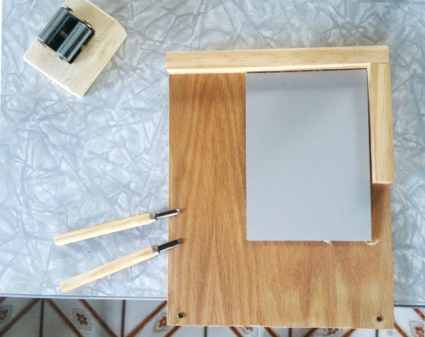 The Bench Hook Printmaking Press by Diana Kohne