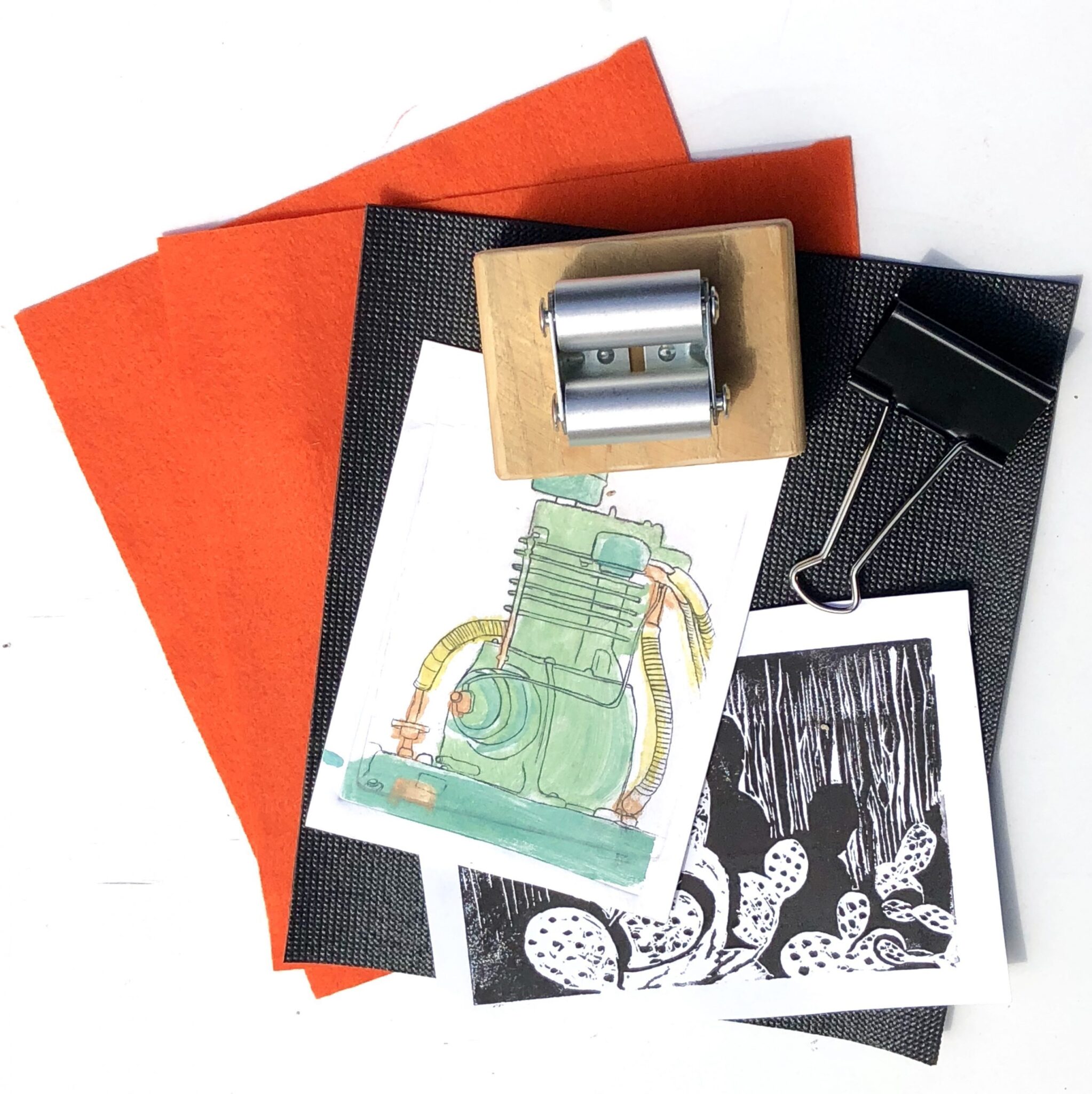 DIY Printing Press Plans with video • Printmaking Press by Diana Kohne